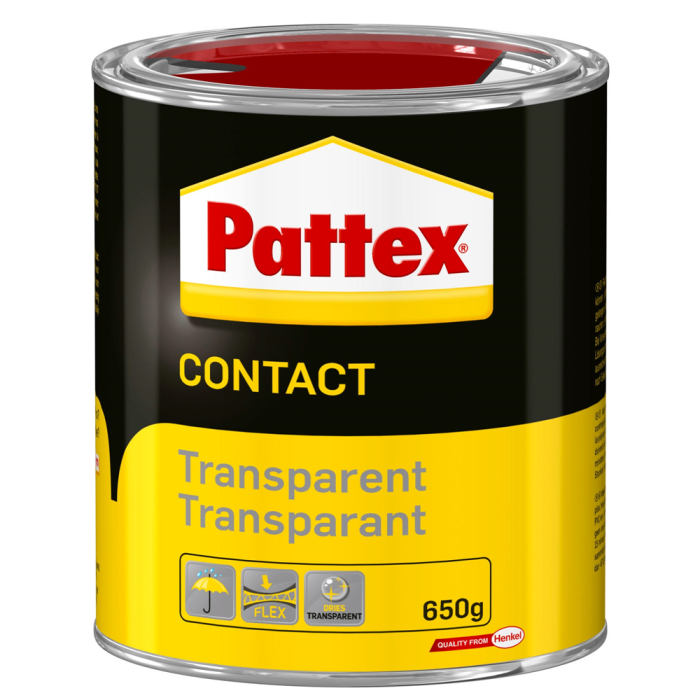 Pattex PRO Transparant 650 gr | Mastics de jointage et colles