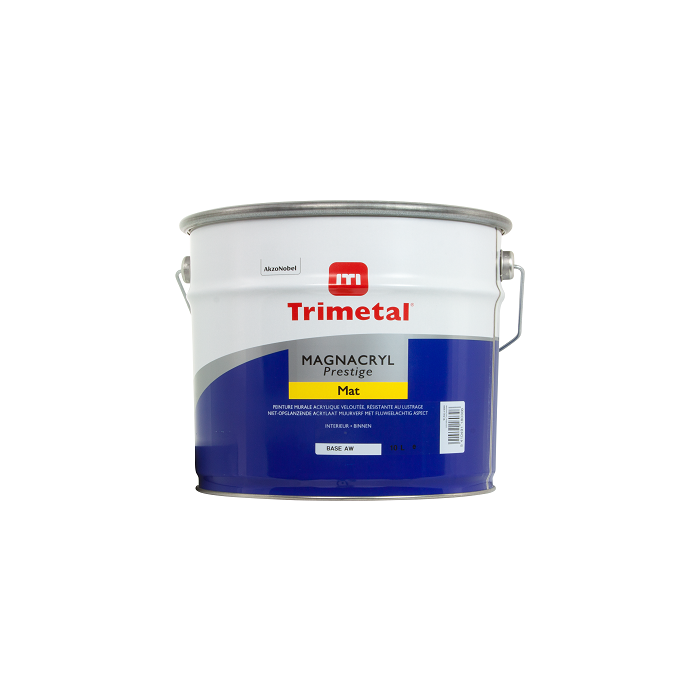 Trimetal Magnacryl Prestige Mat blanc 1l | Mur