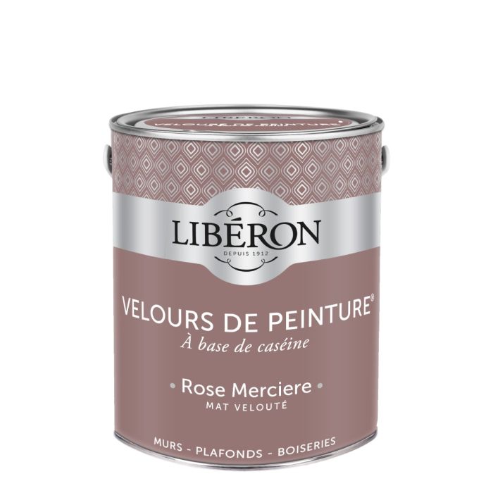 Libéron Fluwelen Verf Rose Mercerie | Interieur