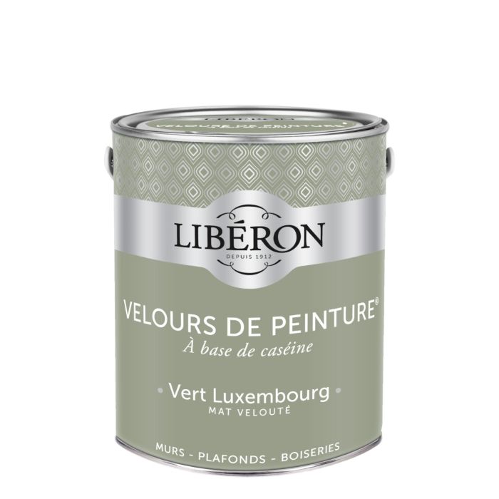 Libéron Velvet paint Luxembourg green | Interior