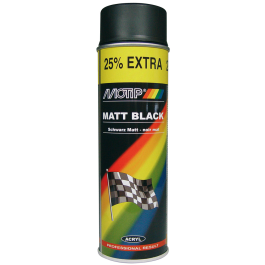 Motip 04006 Car Spray Matte Black 500 Ml | Spray
