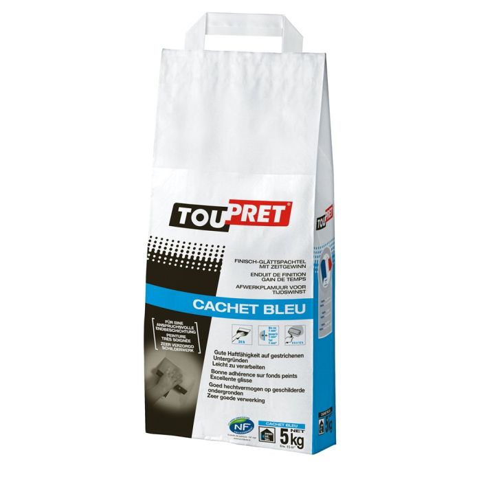 Toupret Blue Cachet 5kg | Wall plasters and coatings